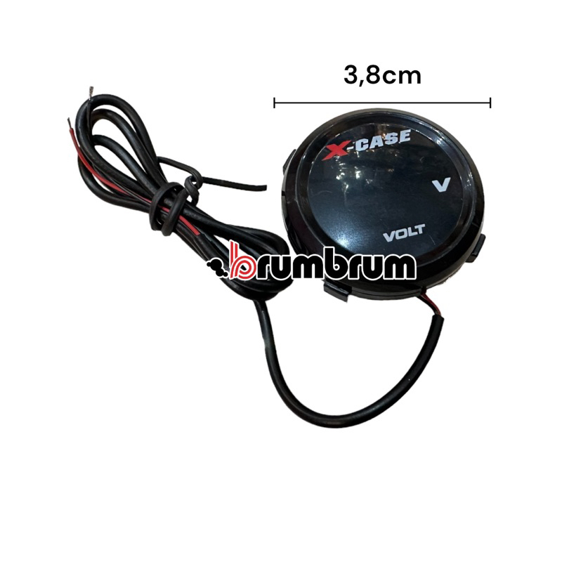 Jual VOLTMETER DIGITAL BULAT / VOLTMETER MOTOR | Shopee Indonesia