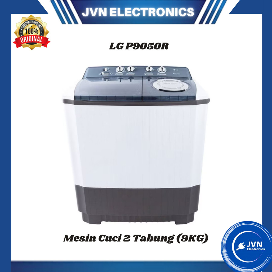 Jual Mesin Cuci 2 Tabung LG P9050R 9KG | Shopee Indonesia
