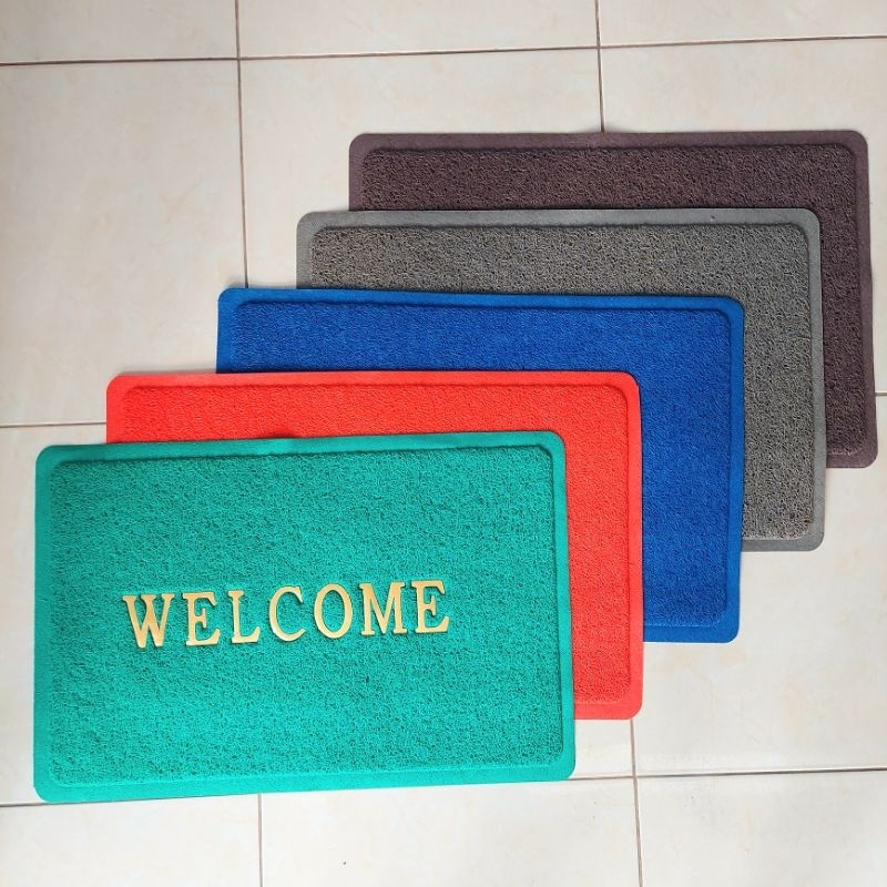 Jual Keset Welcome 40x60 cm Mie Kaki Antislip Anti Selip - Dapur Karya ...