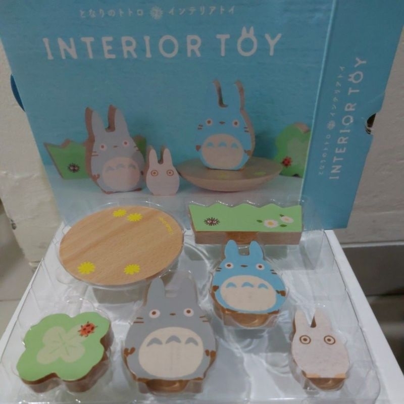 Jual Interior Toys Wooden Totoro Original Studio Gihbli Japan | Shopee ...