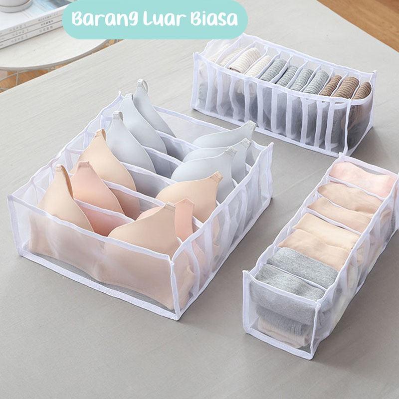 Jual BLB Tempat Pakaian Dalem Storage Box Kaos Kaki Celana Dalem Kotak ...