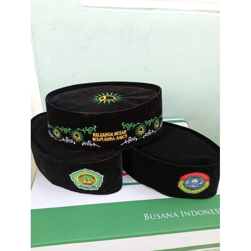 Jual CUSTOM LOGO SONGKOK SESUAI REQUEST Custom Logo Sekolah Custom Logo ...