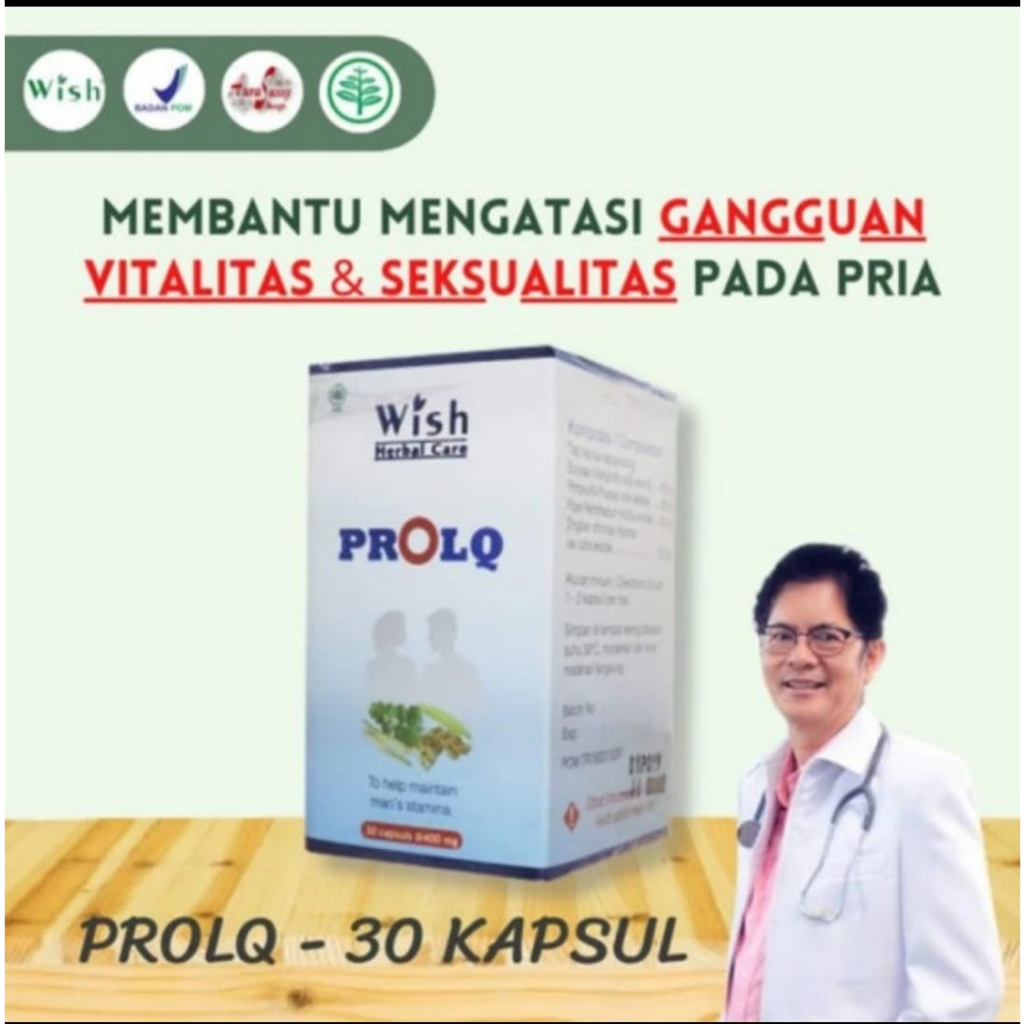 Jual ProLQ Dr Boyke Wish Original Obat Herbal Vita-Litas Stamina Pria ...