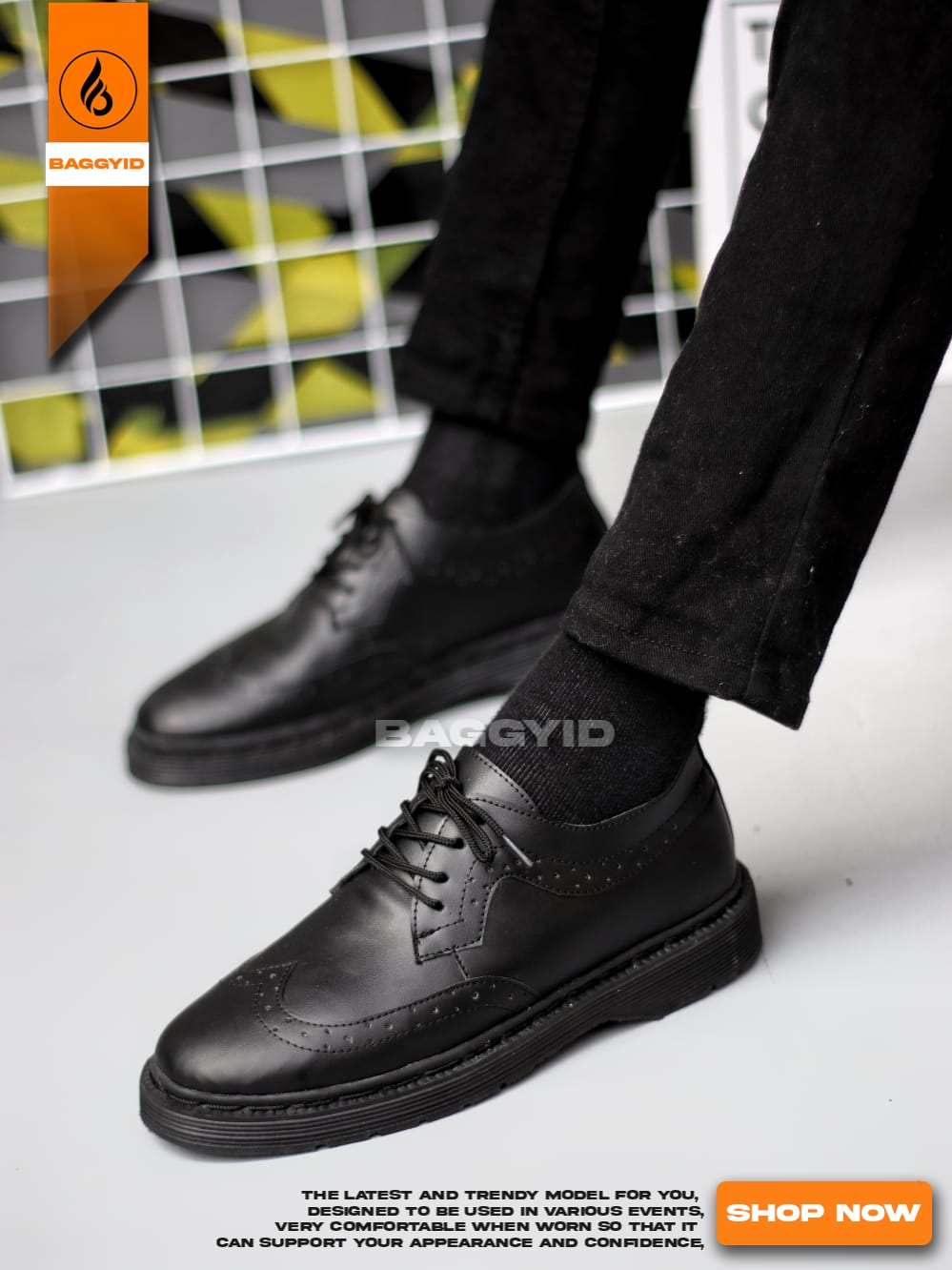 Jual Sepatu Docmart Low Boots Formal Pantofel Tali Hitam Pria | Shopee ...