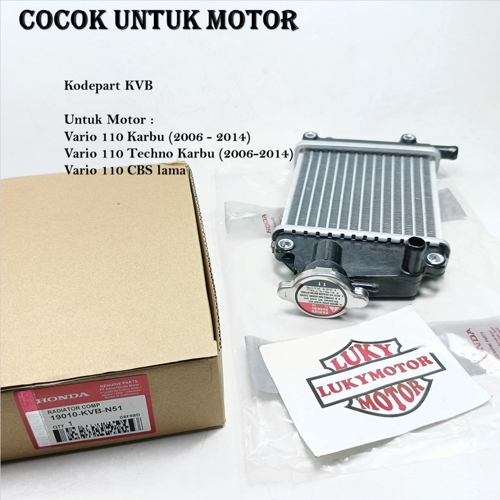 Jual RADIATOR MOTOR VARIO 110 OLD , VARIO 110 TECHNO , VARIO 110 KARBU ...