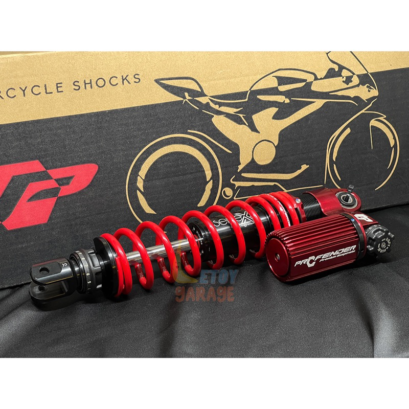 Jual Shockbreaker Profender Xmax 250 300 X Series Red 350mm | Shopee ...