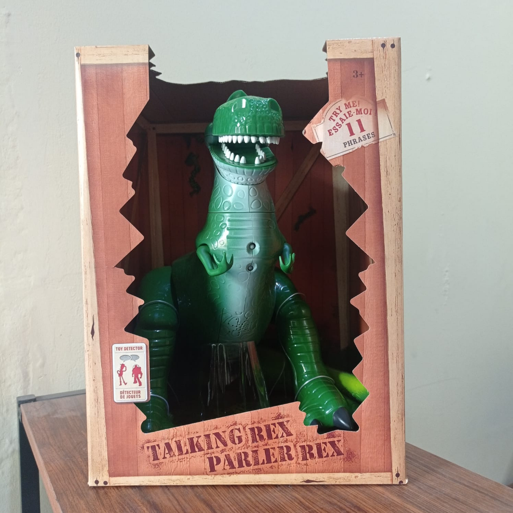 Jual Action Figure Disney Pixar Toy Story Interactive Talking Rex 30 cm ...