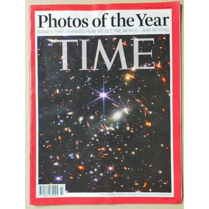 Jual Majalah Time Magazine December 2022 : Photos of the Year 2022 ...