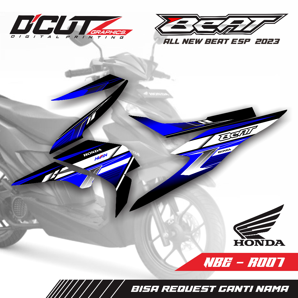Jual Striping All New Honda Beat 2020 - 2023 ( NBE - R007 ) | Shopee Indonesia