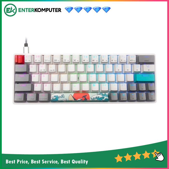 Jual Paradox Ghost OPT 64 PBT Sea&Sun Story Mechanical Keyboard Green ...