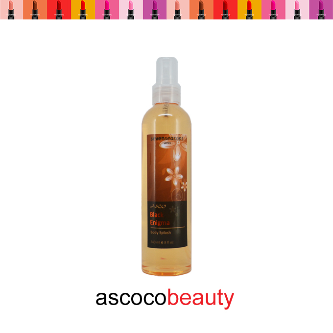 Jual ASCO Body Mist | Black Enigma - Body Splash 240ml | Shopee Indonesia