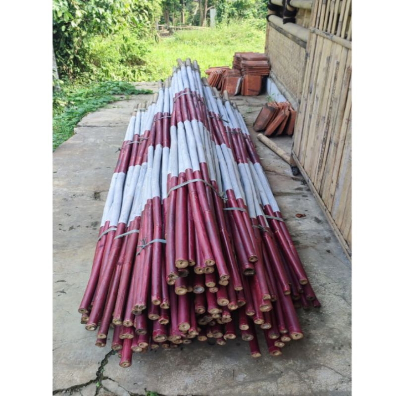Jual TIANG BAMBU BENDERA UKURAN 3 METER DIAMETER BAMBU 3-4CM AMBIL ...