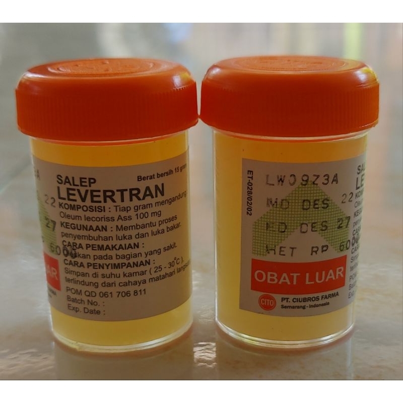 Jual Salep Levertran luka bakar | Shopee Indonesia