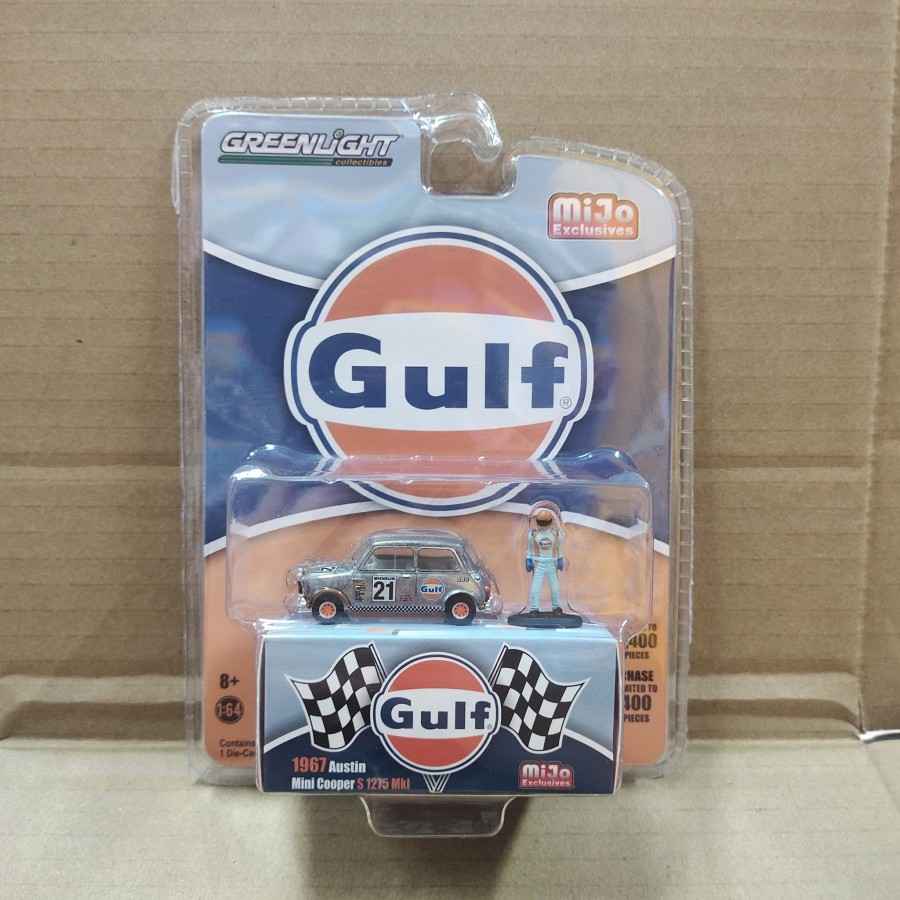 Jual Chase Greenlight 1967 Austin Mini Cooper Gulf New NN | Shopee ...