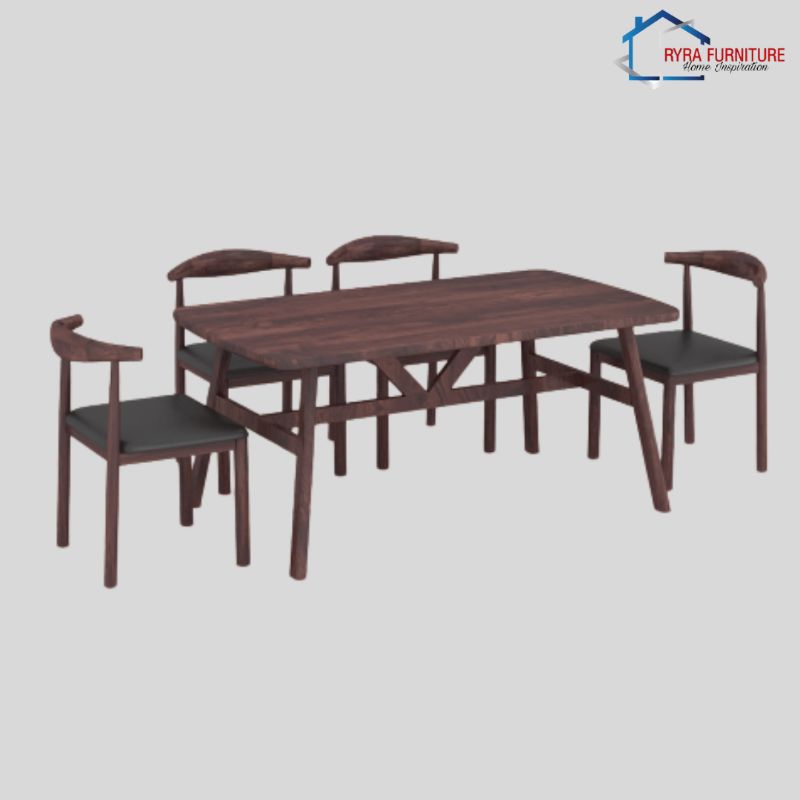 Jual MEJA MAKAN SET DENGAN 4 KURSI /MEJA MAKAN MODERN MINIMALIS/MEJA MAKAN ESTETIK - SIV DTS ...