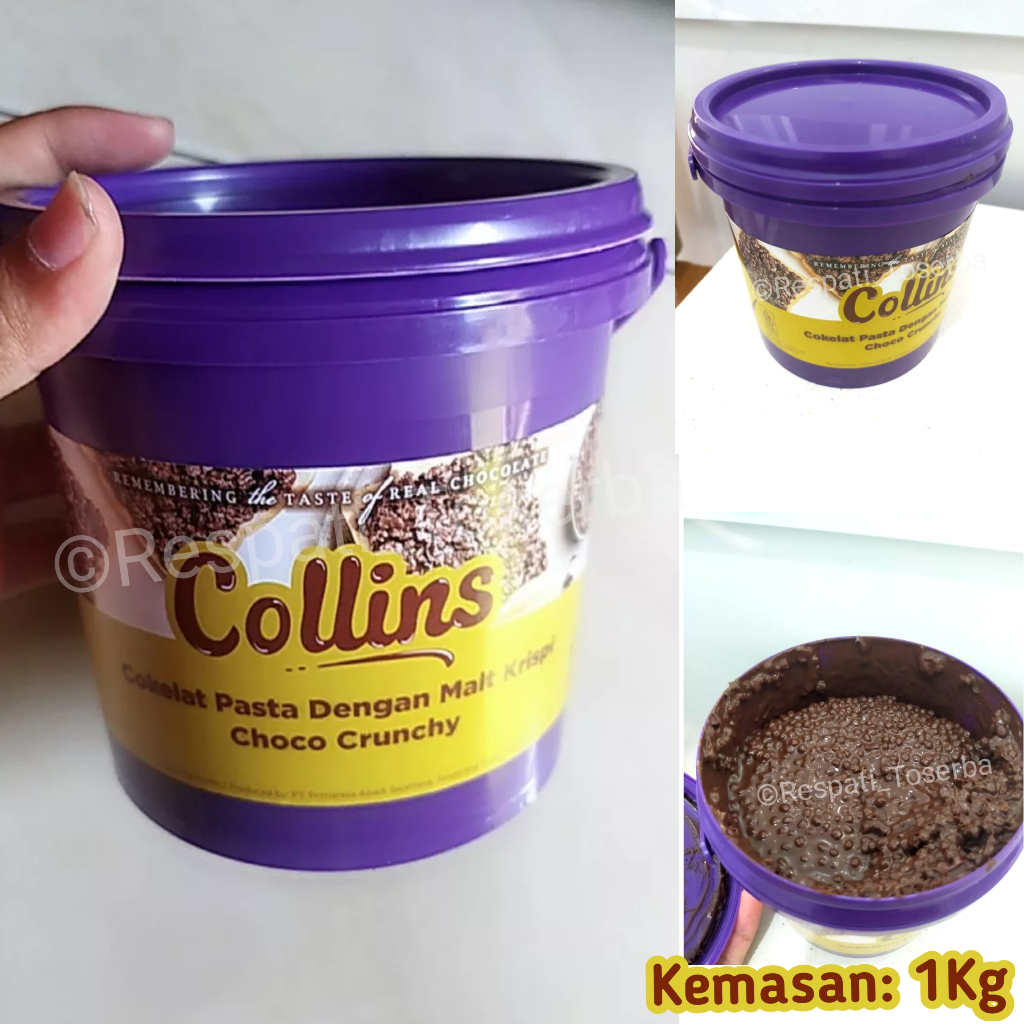 Jual Coklat Collins 1 kg Crunchy | Shopee Indonesia