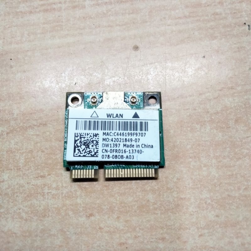 Jual Original wirelles WiFi card wificard Laptop Dell Inspiron 1370 ...