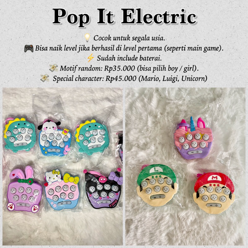 Jual Pop It electric | Shopee Indonesia