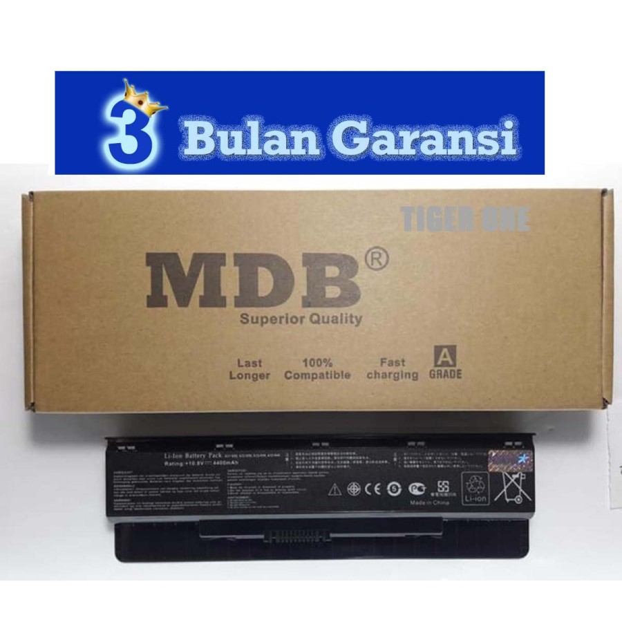 Jual MDB Baterai Laptop Cocok Untuk ASUS N46, N56, N76, R401, R501 ...
