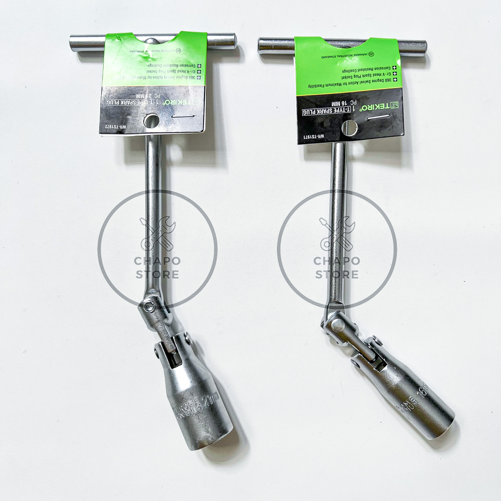 Jual Kunci busi mobil motor fleksibel model T 16 21mm tekiro t type ...