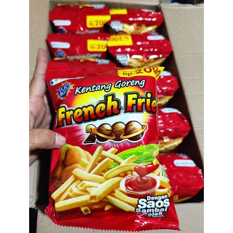 Jual French Fiesta 2000 Kentang Goreng 1 Renceng isi 10 Griya Snack ...