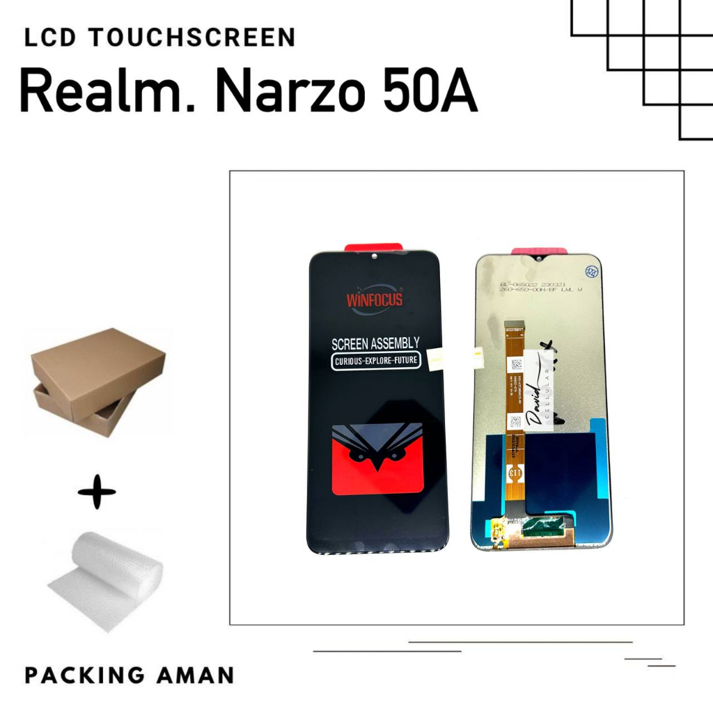 Jual LCD TOUCHSCREEN REALME NARZO 50A RMX3430 FULLSET | Shopee Indonesia