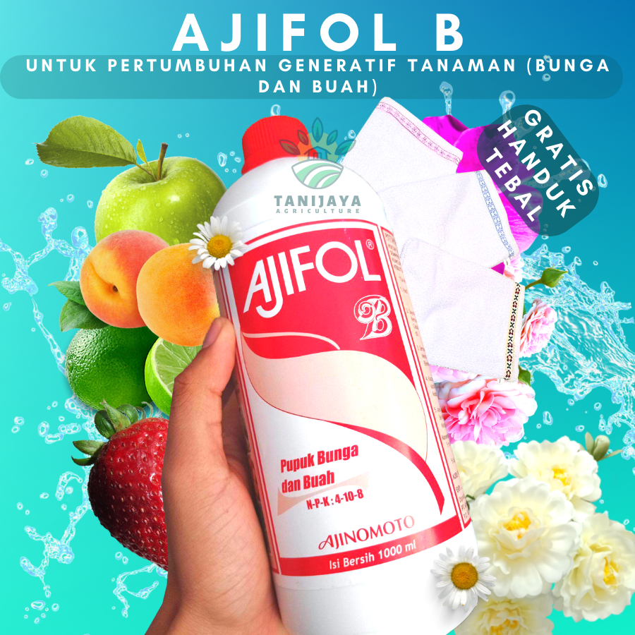 Jual Pupuk Cair Ajifol B Untuk Buah dan Bunga Tanaman Pertanian ...