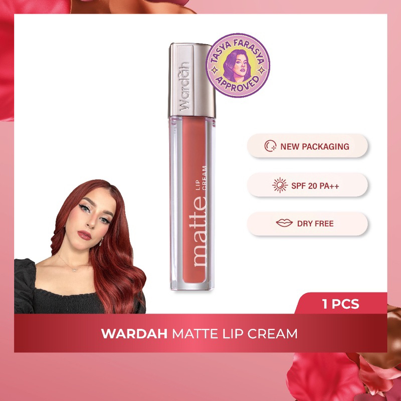 Jual WARDAH EXCLUSIVE MATTE LIP CREAM 01-24 4g | Shopee Indonesia