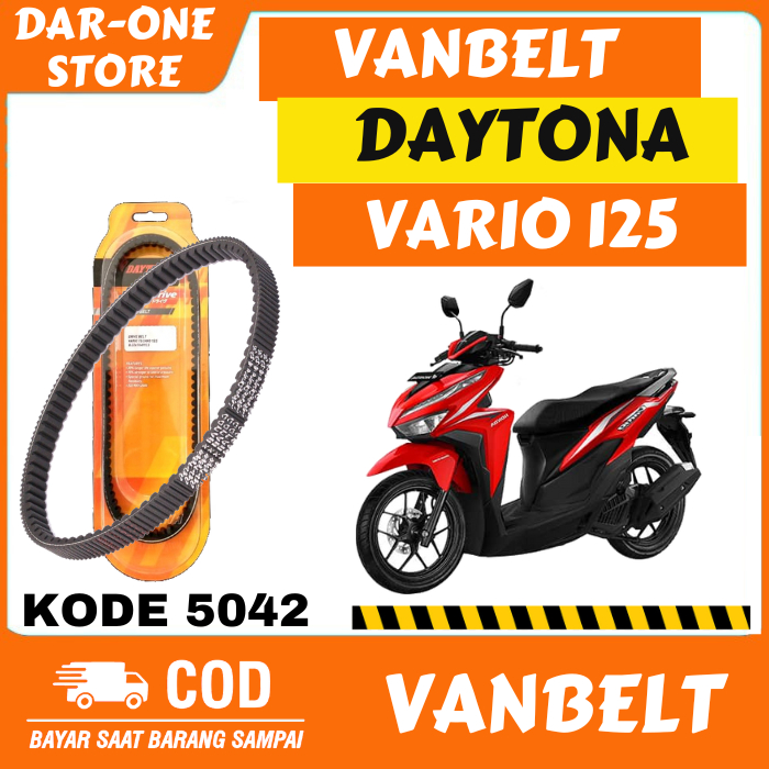 Jual VANBELT DAYTONA ULTRA DRIVE RACING HONDA VARIO 125 LED K36 DOBEL ...