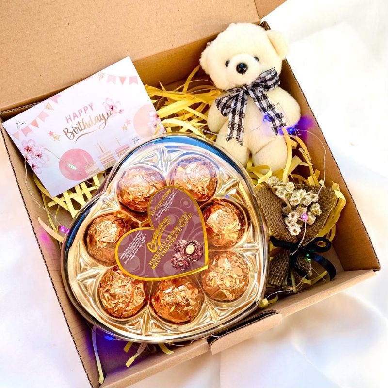 Jual HAMPERS EXLUSIVE COKLAT cremona ferrero rocher gift box coklat ...