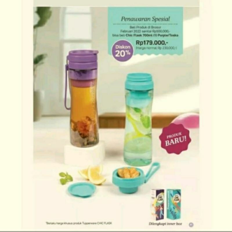 Jual CHIC FLASK 700 ML (1PCS) | Shopee Indonesia