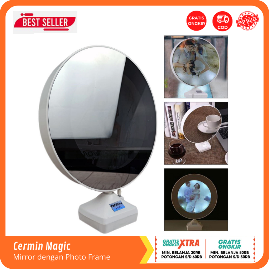 Jual Cermin Magic Mirror dengan Photo Frame Untuk Tampilan Lebih ...