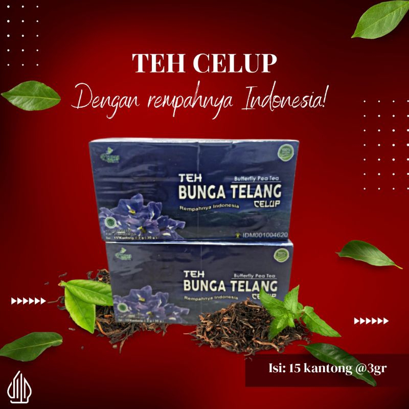 Jual TEH BUNGA TELANG CELUP KHAS KALTIM | Shopee Indonesia