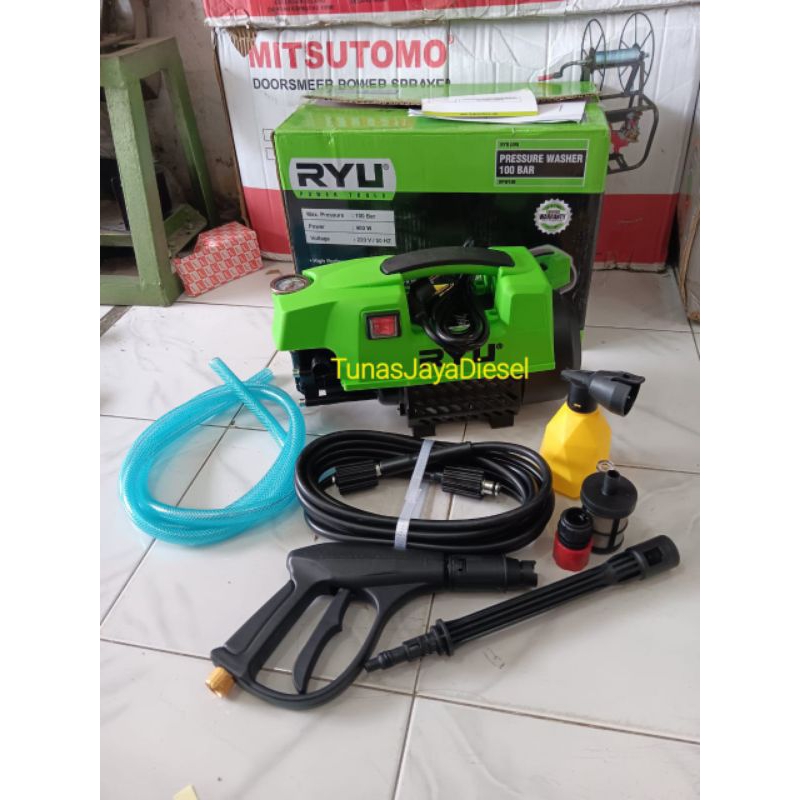 Jual RYU Jet Cleaner Cuci Motor,Mobil,AC RPW 100 | Shopee Indonesia