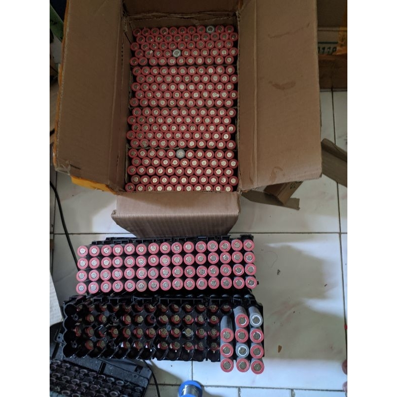 Jual Battery 18650 second & copotan | Shopee Indonesia