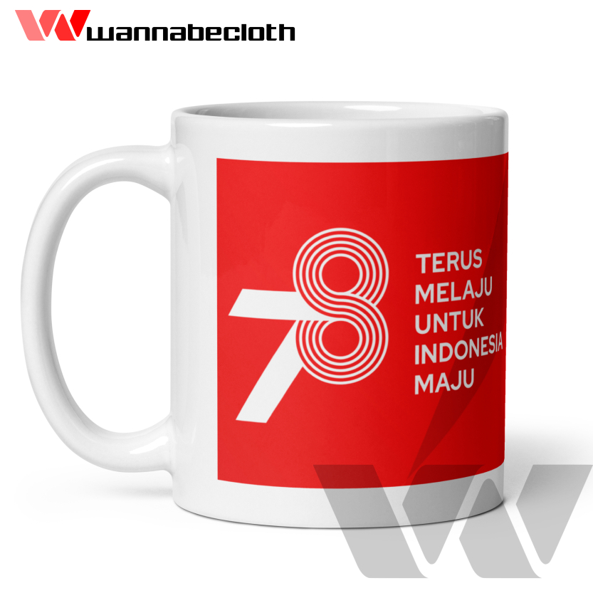 Jual Gelas 17 Agustus Mug 17 Agustus Mug HUT RI Souvenir HUT Indonesia ...