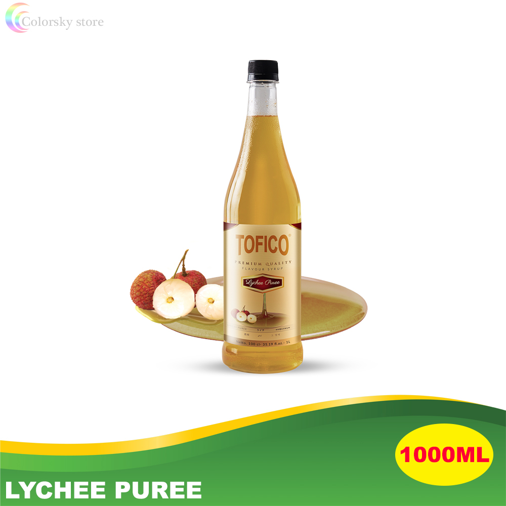 Jual TOFICO LYCHEE PUREE SYRUP 1000ML | Shopee Indonesia