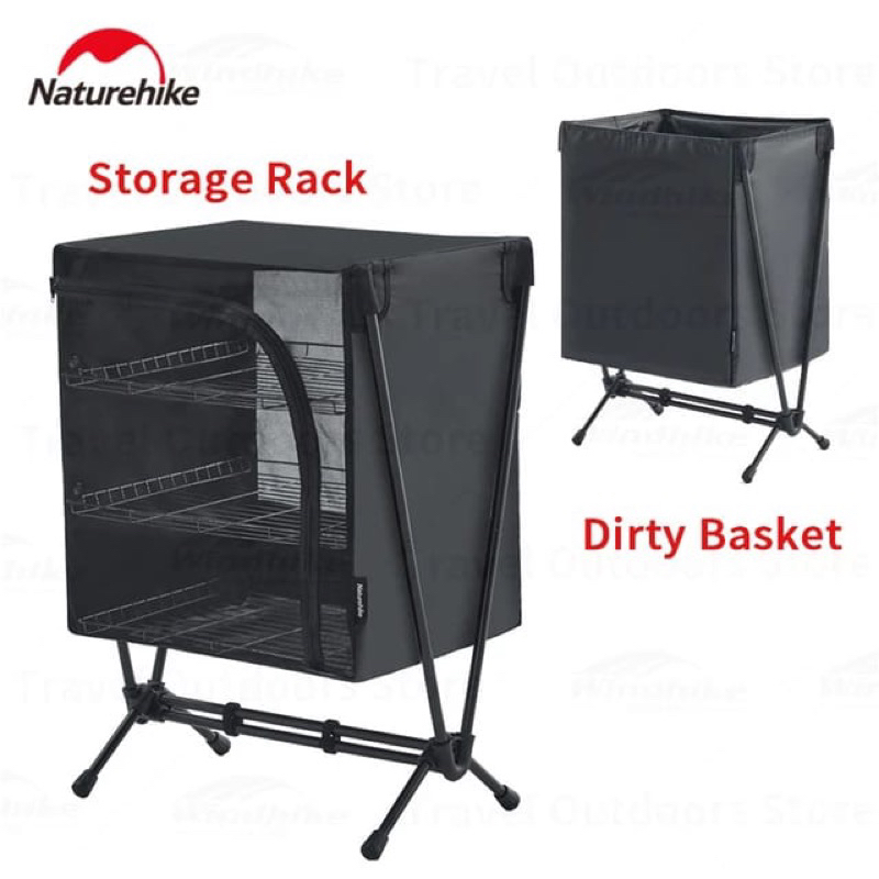 Jual FOLDABLE RACK / CAMPING / RAK LIPAT NATUREHIKE NH22JU025 | Shopee ...