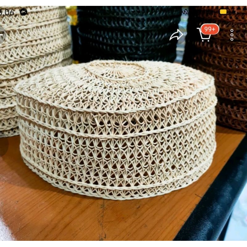 Jual peci rotan | peci akar rotan | akar rotan janggang | songkok akar ...