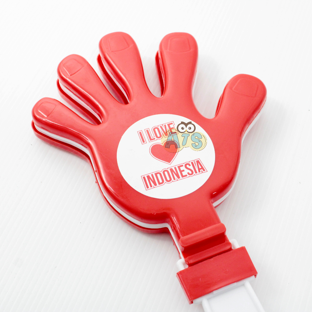 Jual Clapping Hand Merah Putih Indonesia / Mainan Tepuk Tangan | Shopee ...