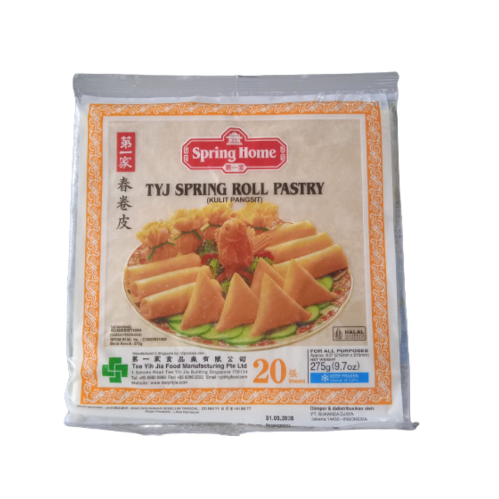 Jual TYJ Spring Roll Pastry/Kulit Pangsit | Shopee Indonesia