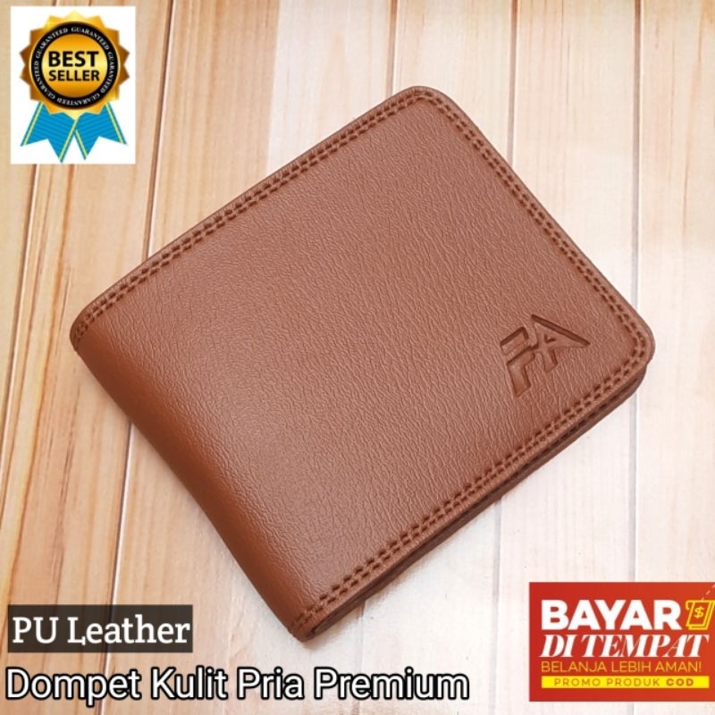 Jual Dompet Kulit Pria Premium FA 002 PUL Dompet Lipat Tiga | Shopee ...