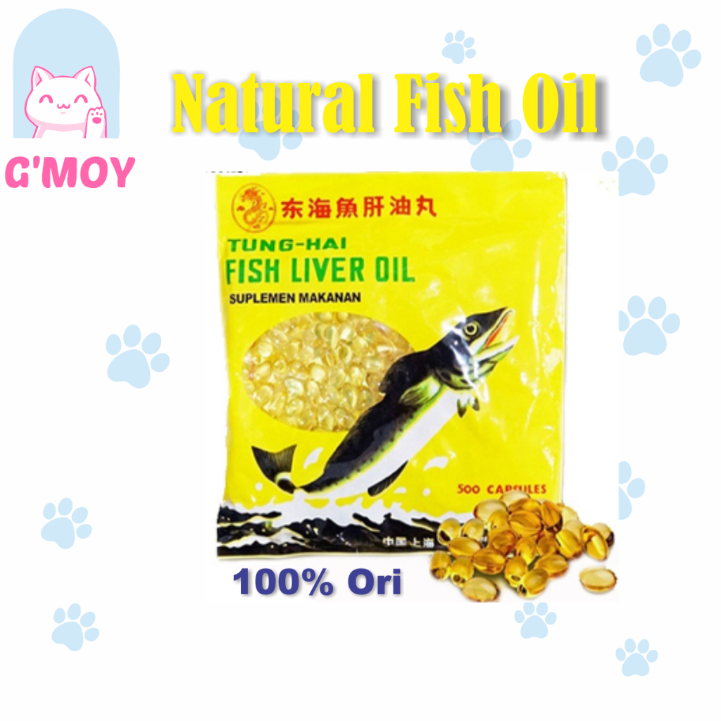 Jual MINYAK IKAN TUNGHAI Fish Liver Oil Tung-Hai 10 Capsules Tung hay ...