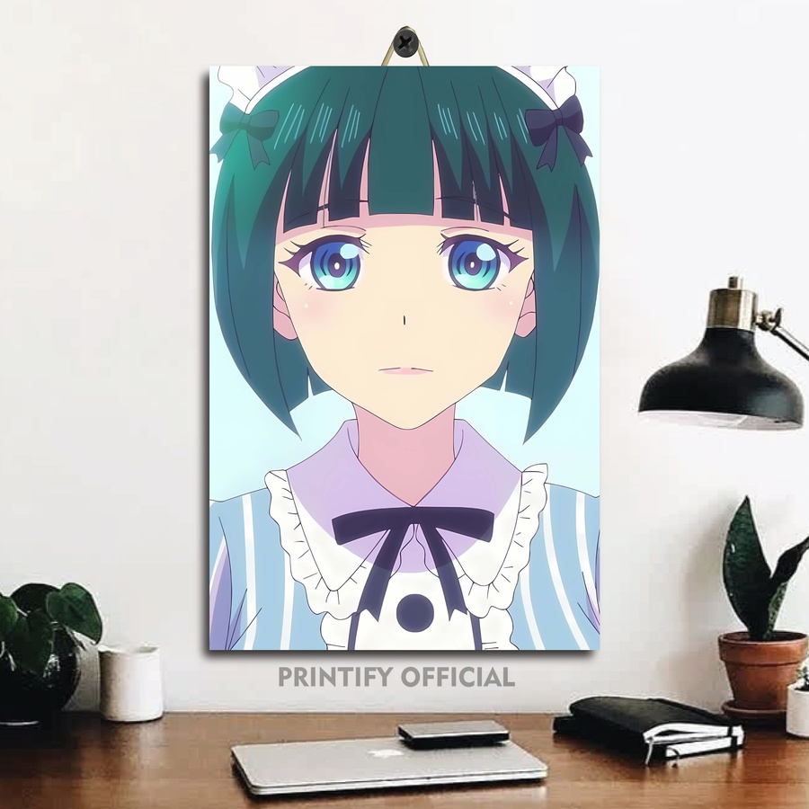 Jual Poster Ruangan Megami No Kafeterasu 20X30 / Pajangan Dinding Anime ...