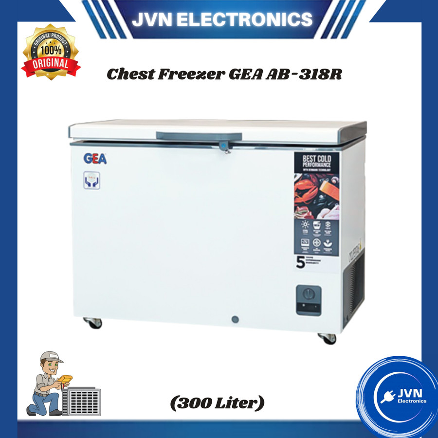 Jual Chest Freezer GEA AB-318R (300 Liter) | Shopee Indonesia