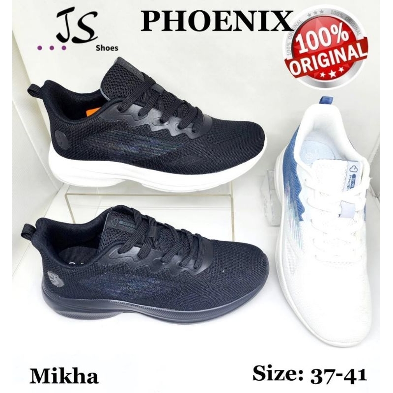 Jual PHOENIX MIKHA - SEPATU SNEAKERS SEPATU SEKOLAH TALI CEWEK DEWASA ...