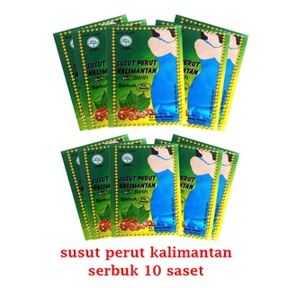 Jual JAMU SUSUT PERUT KALIMANTAN PLUS SIRIH SERBUK (ISI 10 SACHET ...