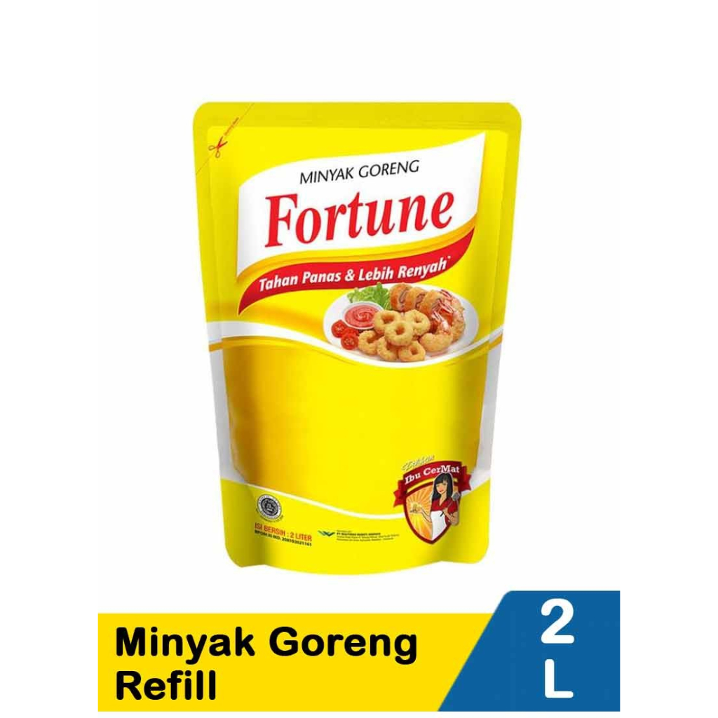 Jual Fortune 2 Liter Minyak Goreng Refill - 2 Lt | Shopee Indonesia