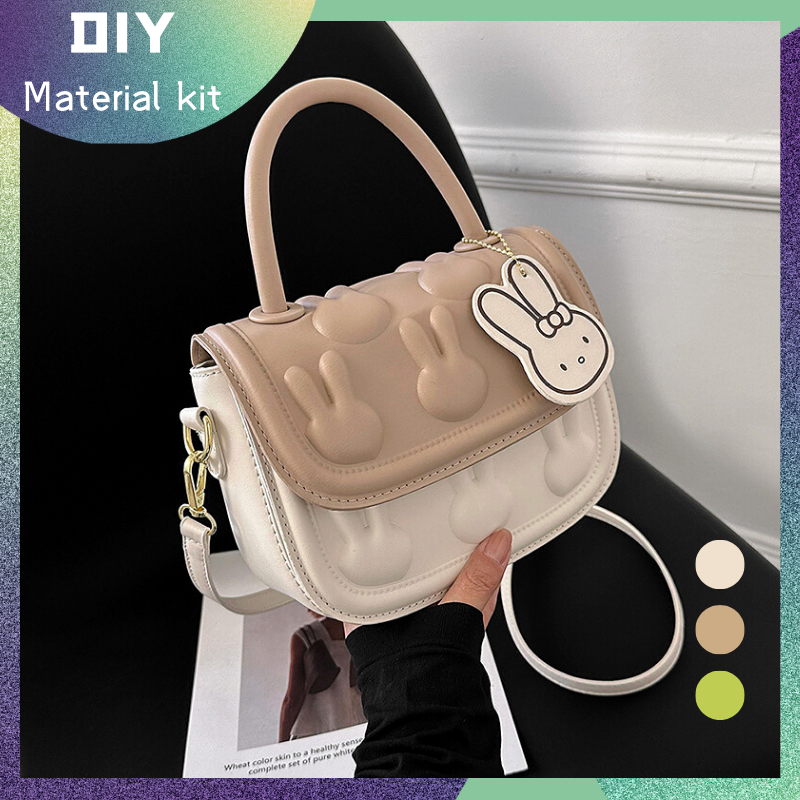 Jual Tas DIY tas menjahit tas selempang wanita kulit material fashion ...