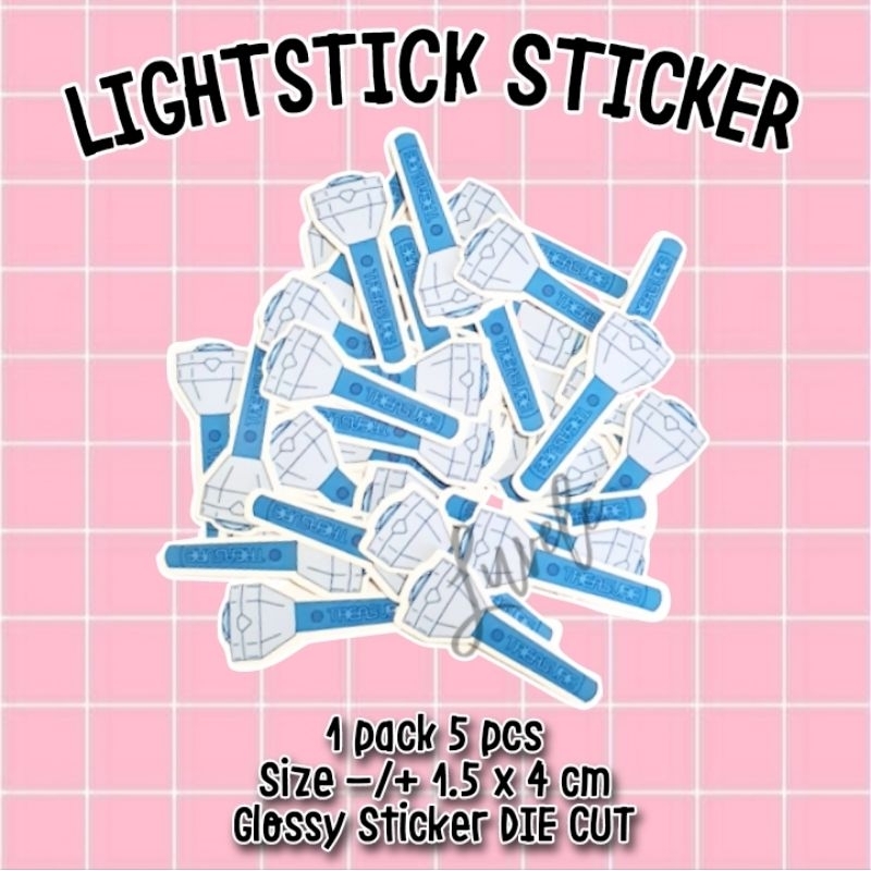 Jual Stiker Treasure Lightstick Sticker 1 set 5 pcs | Shopee Indonesia